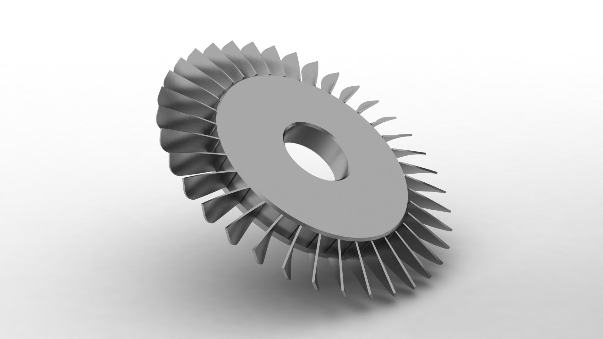 Compressor Blade free 3D model | CGTrader