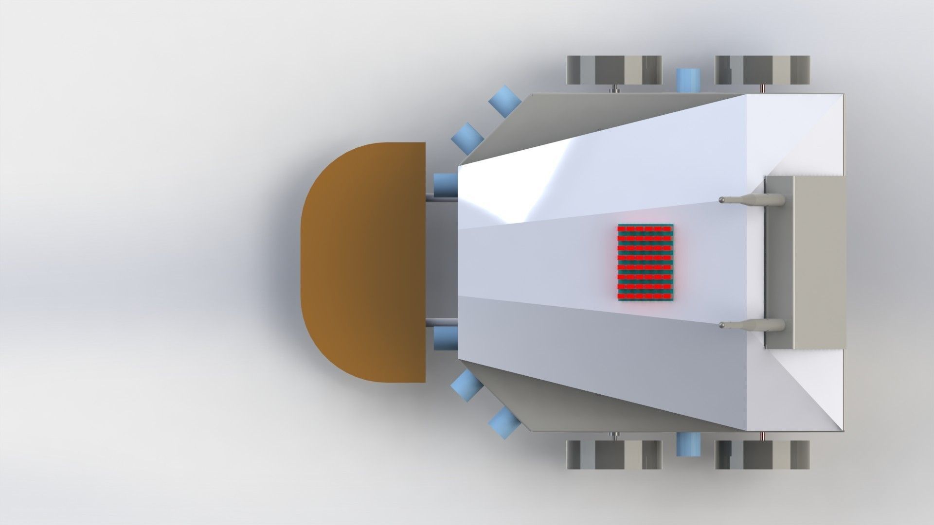 Automatic Mine Detection Robot Free 3d Model Cgtrader