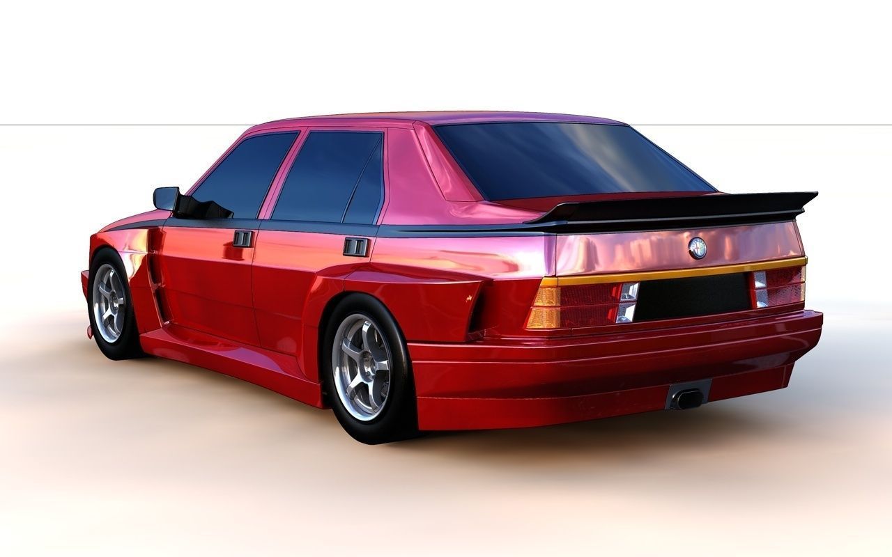 Alfa Romeo 75 Imsa 3D model | CGTrader