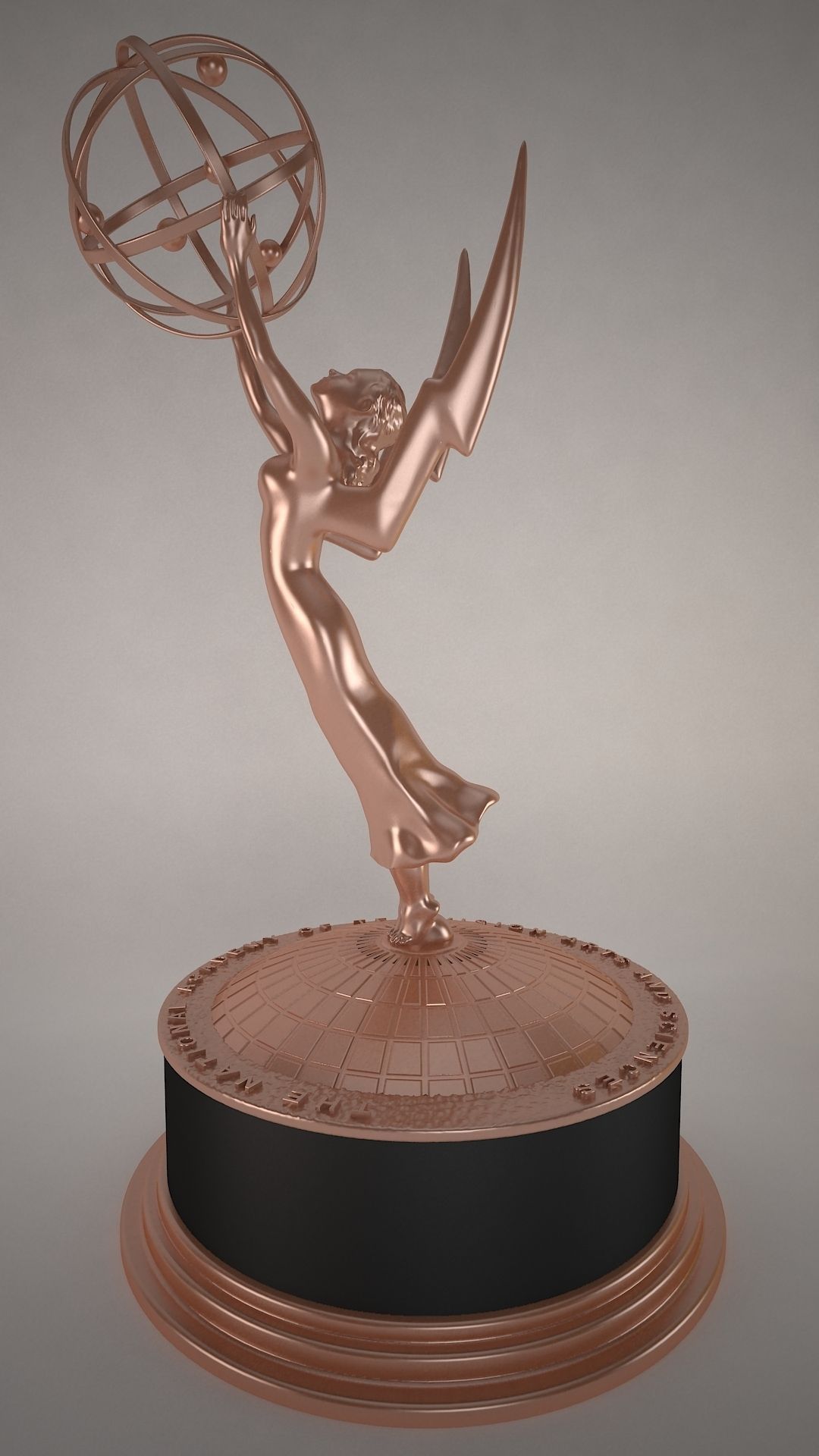 3DMagiks - HQ Emmy Award Trophy - STL for ... 3D Model 3D printable ...