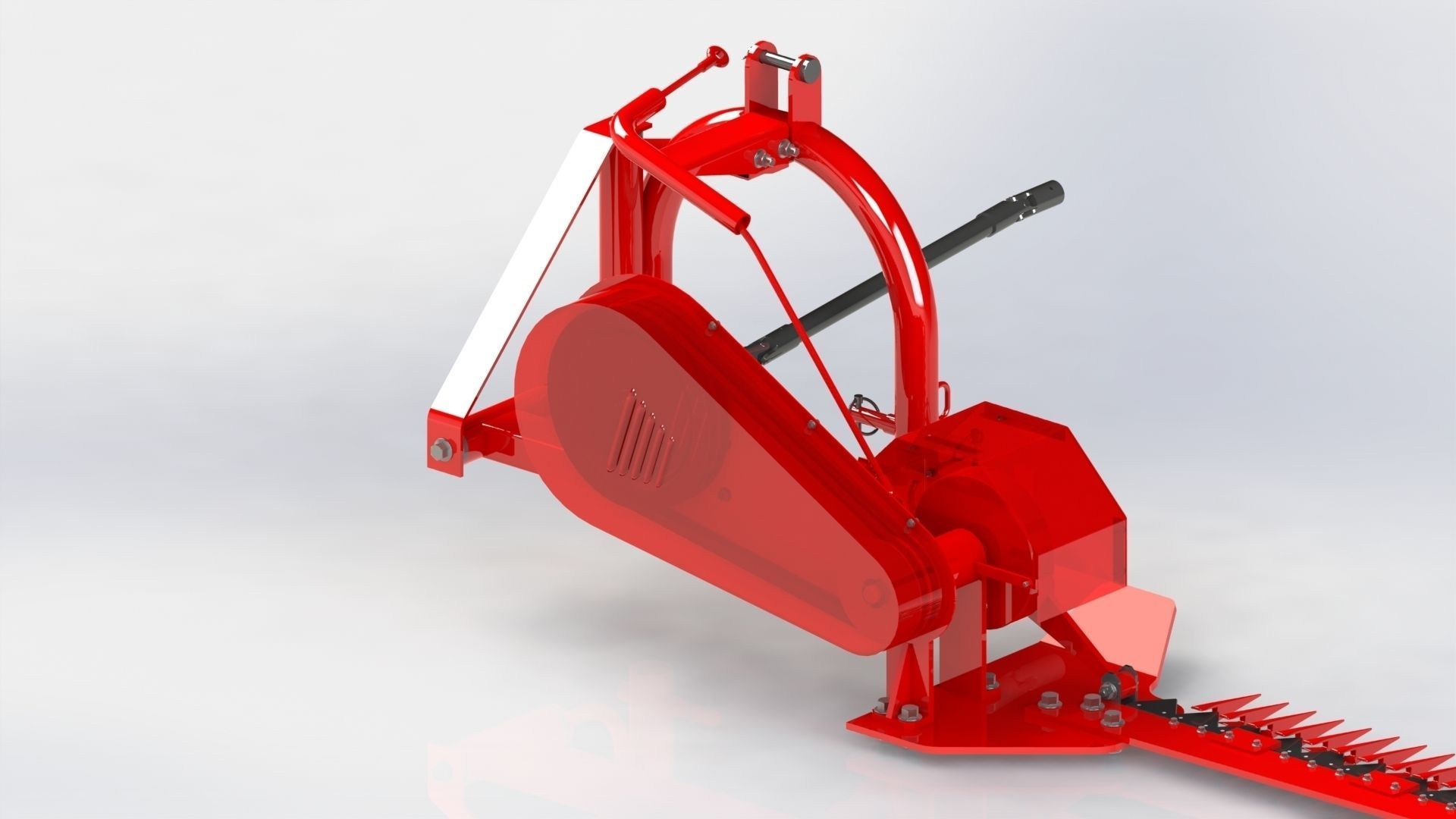 Harvester reaper free 3D model | CGTrader