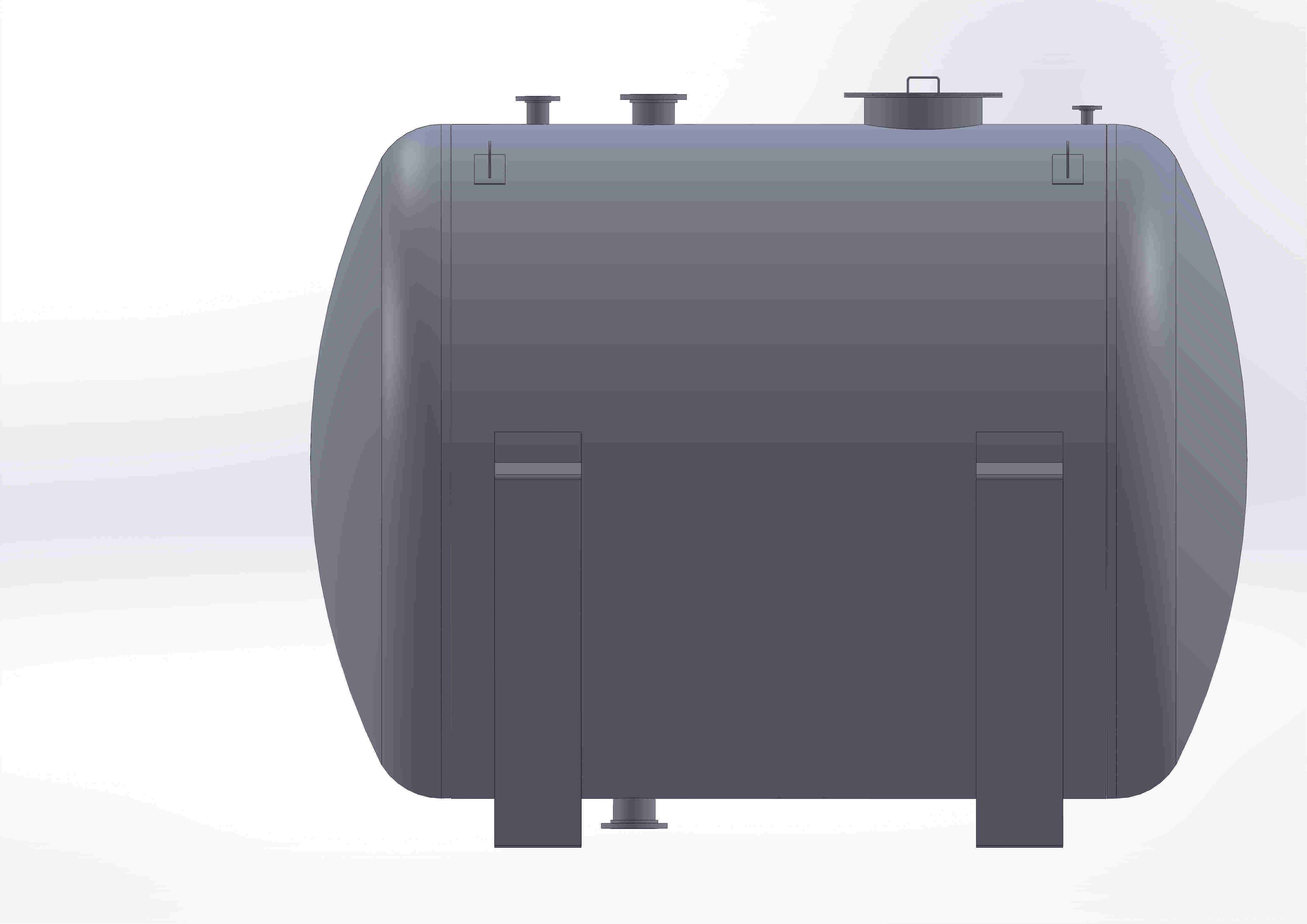 Tank fuel free 3D model | CGTrader