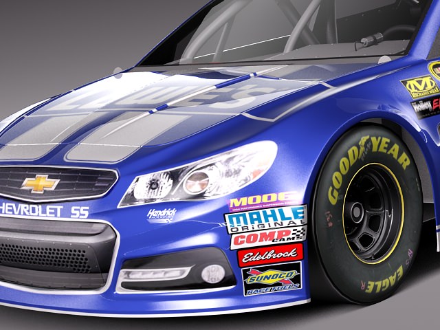 Chevrolet SS NASCAR 2013 3D model | CGTrader