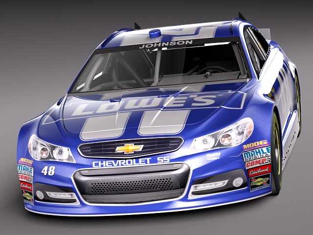 Chevrolet SS NASCAR 2013 3D model | CGTrader