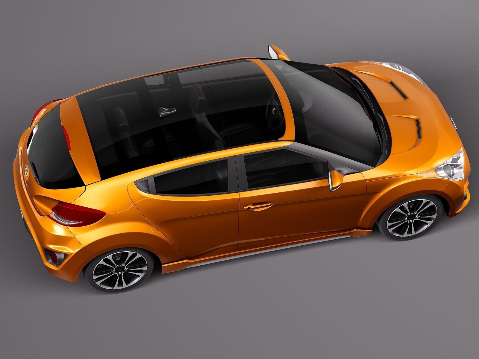 Hyundai Veloster 2016 3D model | CGTrader