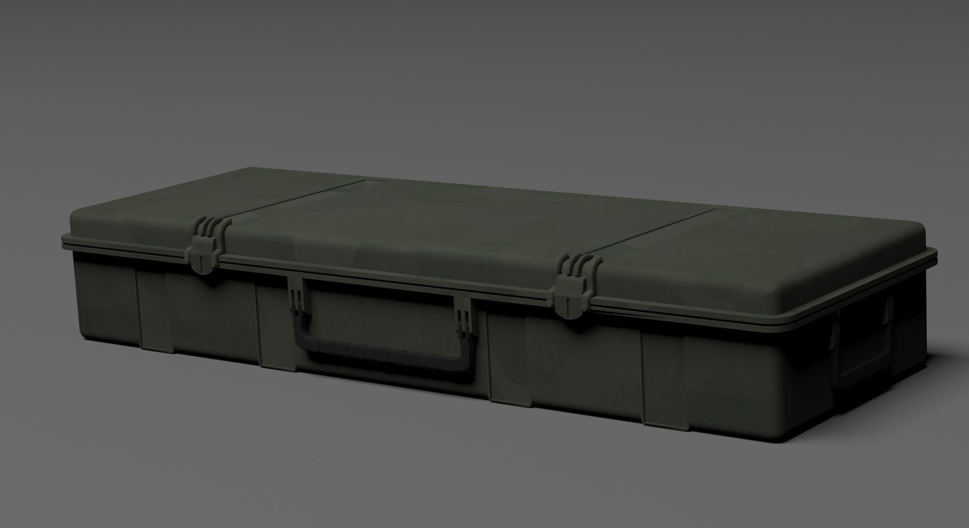 Gun Case free 3D Model .obj .3ds .fbx .dae .w3d .flt - CGTrader.com