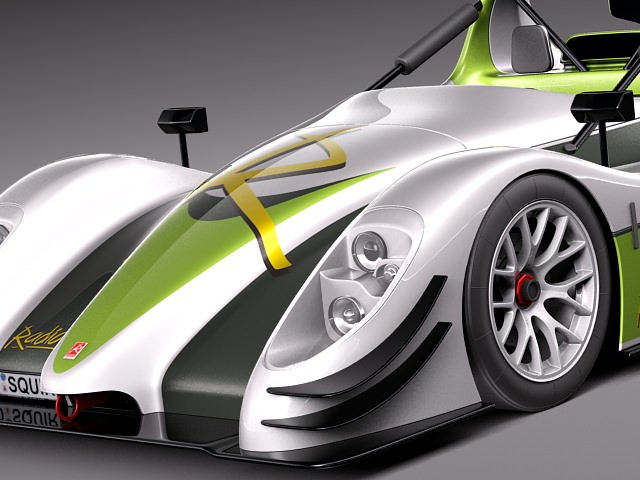 Radical SR8 2012 race car 3D model | CGTrader