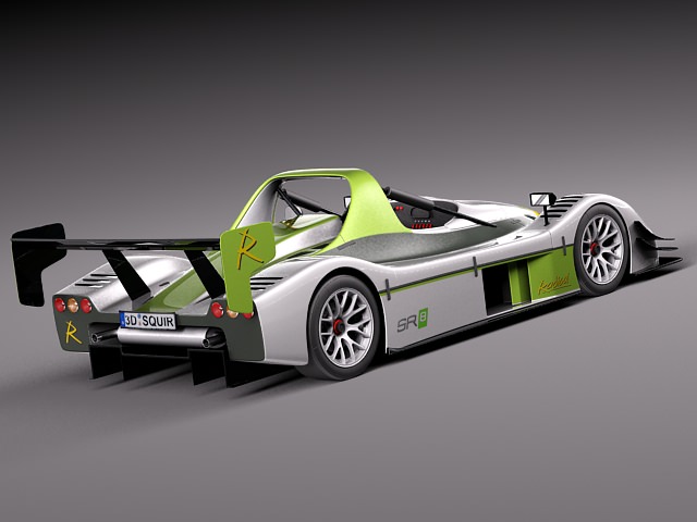Radical SR8 2012 race car 3D model | CGTrader
