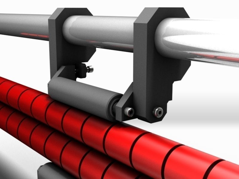 Shaft Anti-Bending System 3D model | CGTrader