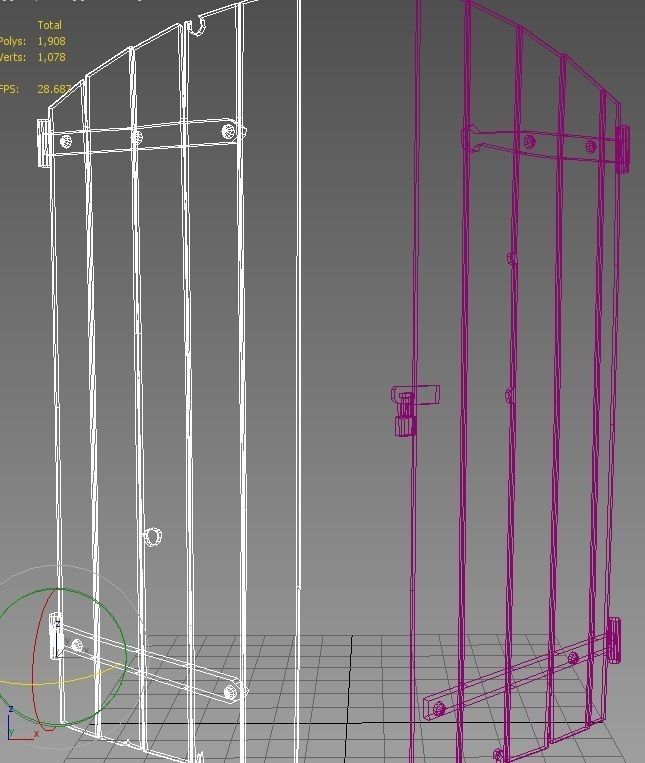 3D model Door 7 wooden VR / AR / low-poly | CGTrader