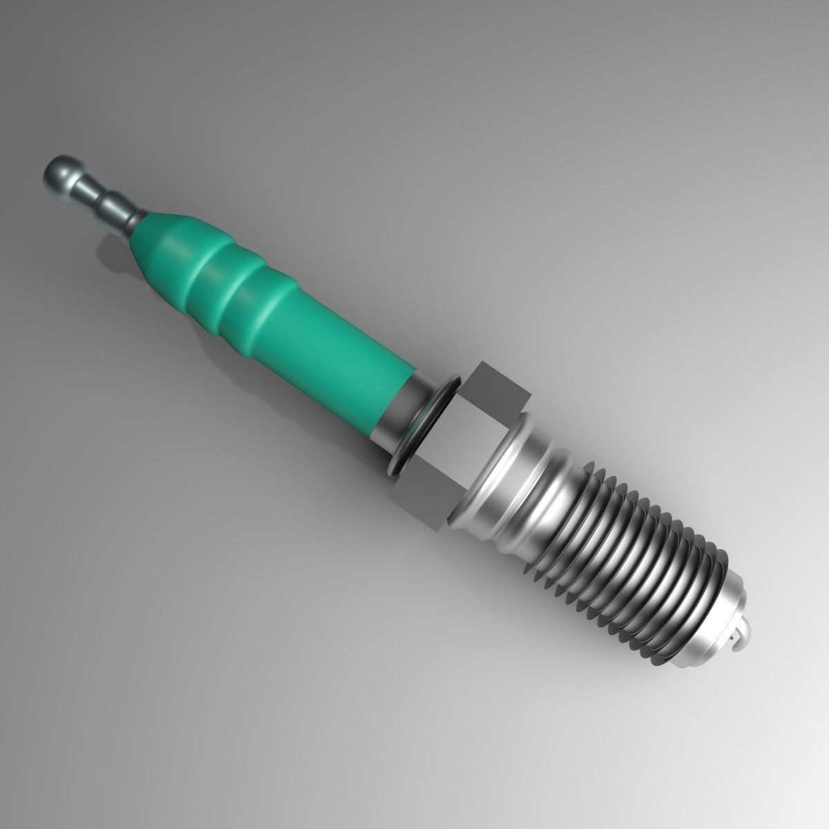 Spark plug 3D model | CGTrader