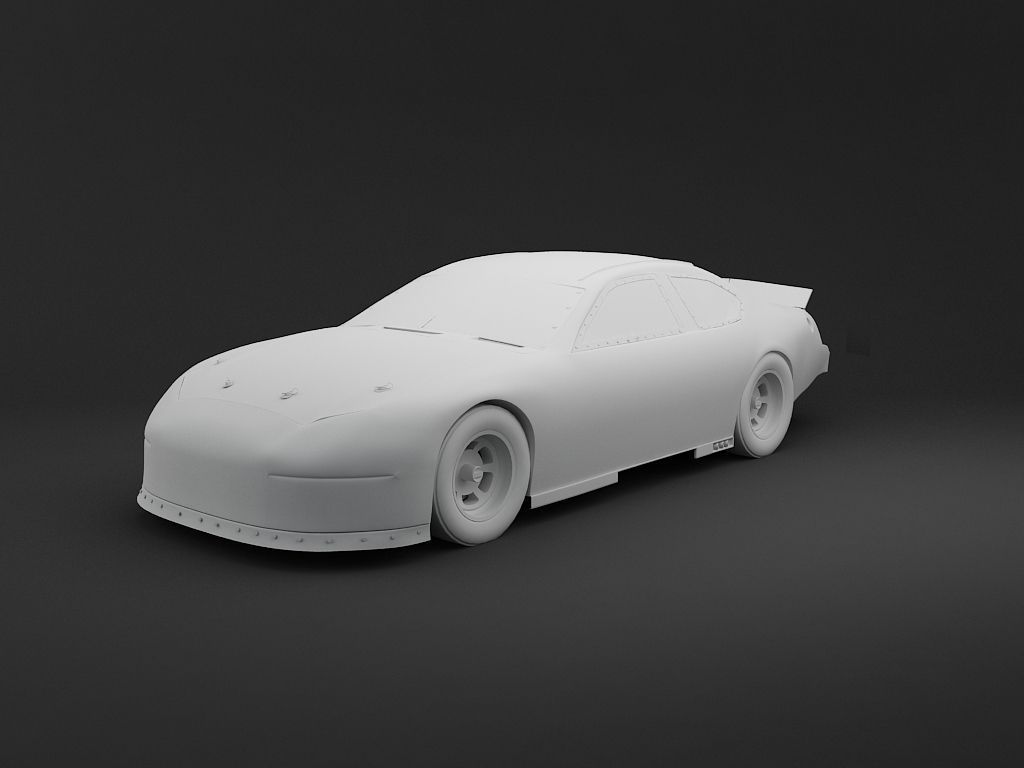Nascar 3D Model 3D Model .max - CGTrader.com