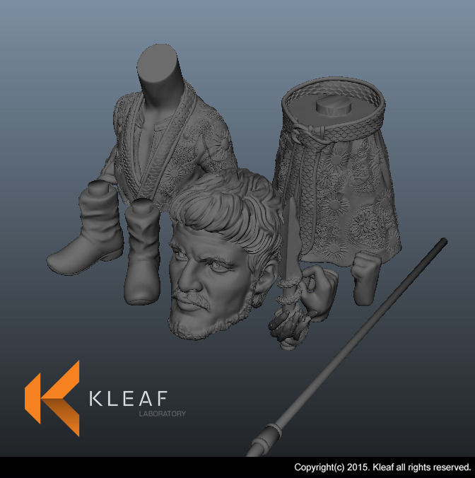 Game of Thrones - Oberyn Martell 3D model 3D printable | CGTrader