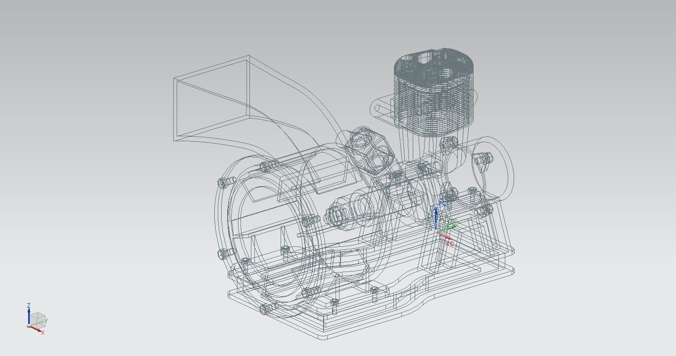 Engine Blower 3D model | CGTrader