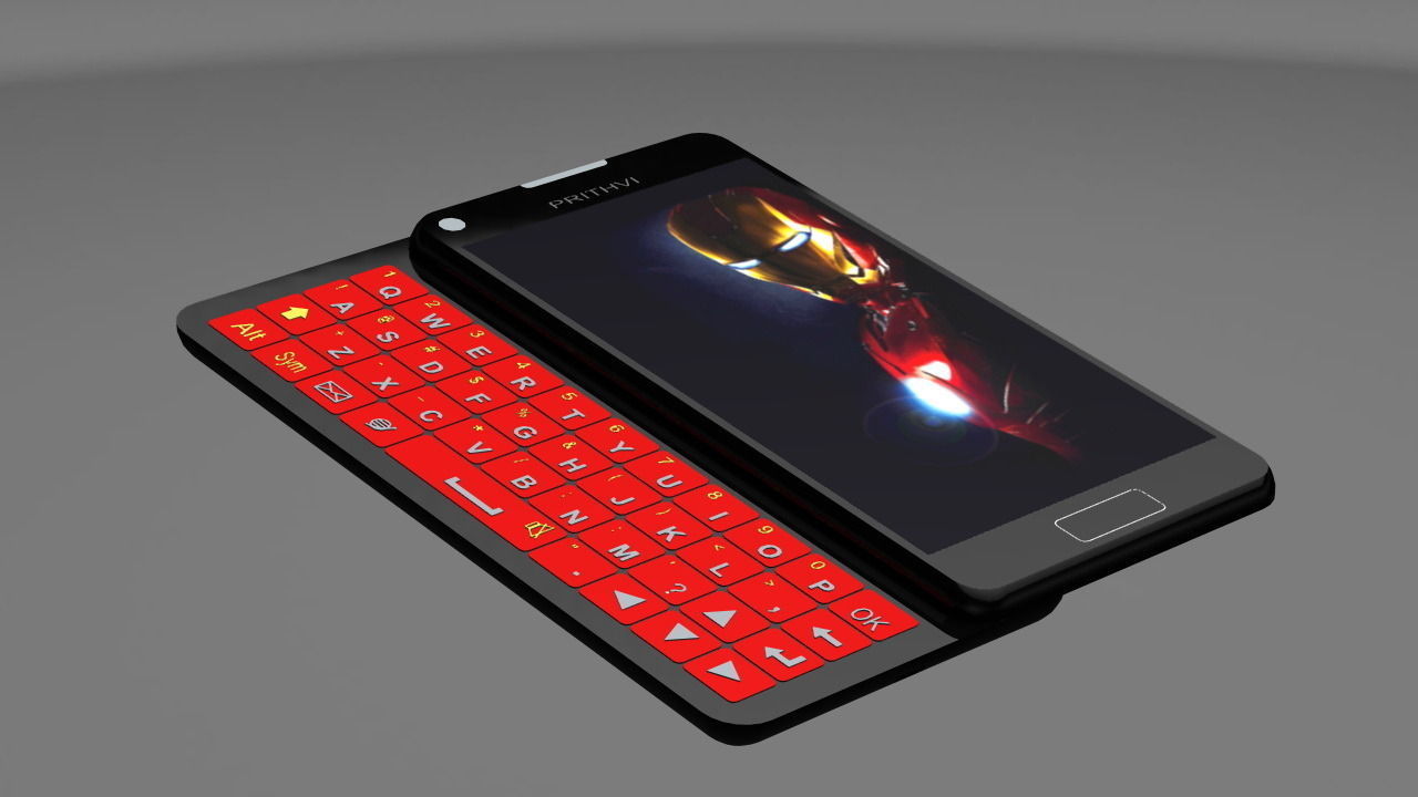 Qwerty Mobile 3D model | CGTrader