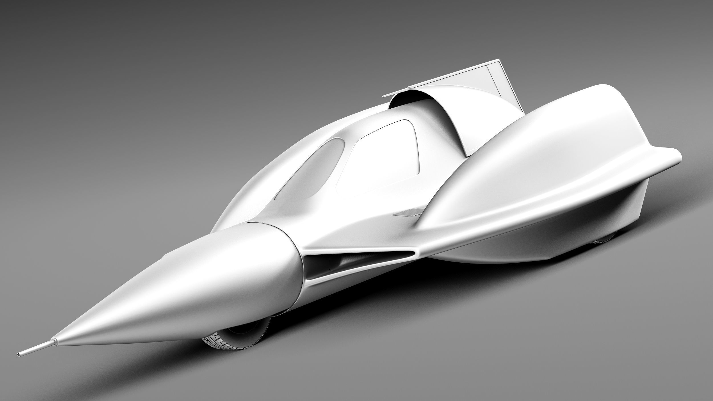 Turbo Sonic Concept Car Free Sample Model free 3D model | CGTrader
