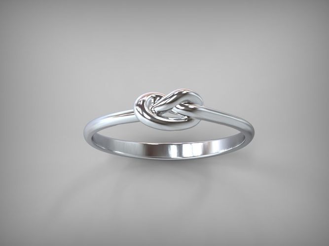 Rings Knot STL 3D Model 3D printable STL 3DM | CGTrader.com