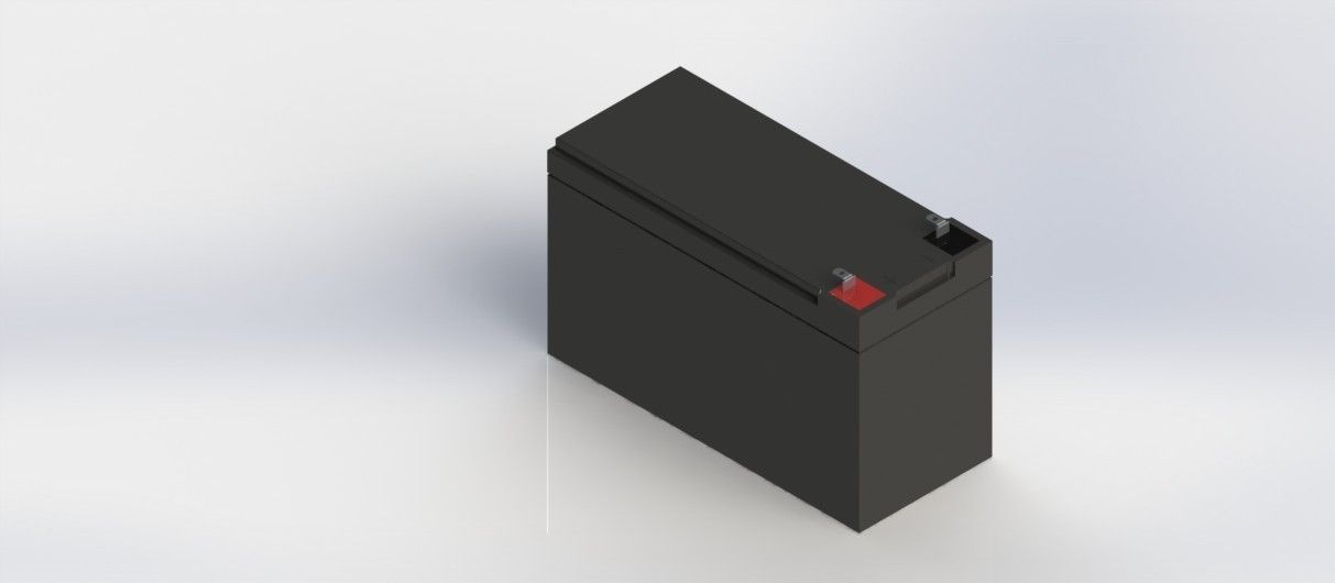 Battery free 3D model | CGTrader