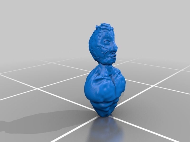 Creature Man free 3D model 3D printable | CGTrader