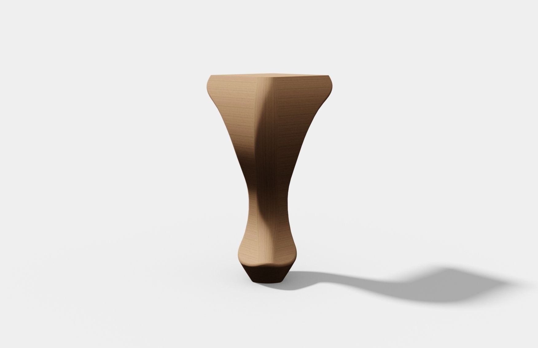 Classic furniture leg -CAD- 3D model | CGTrader