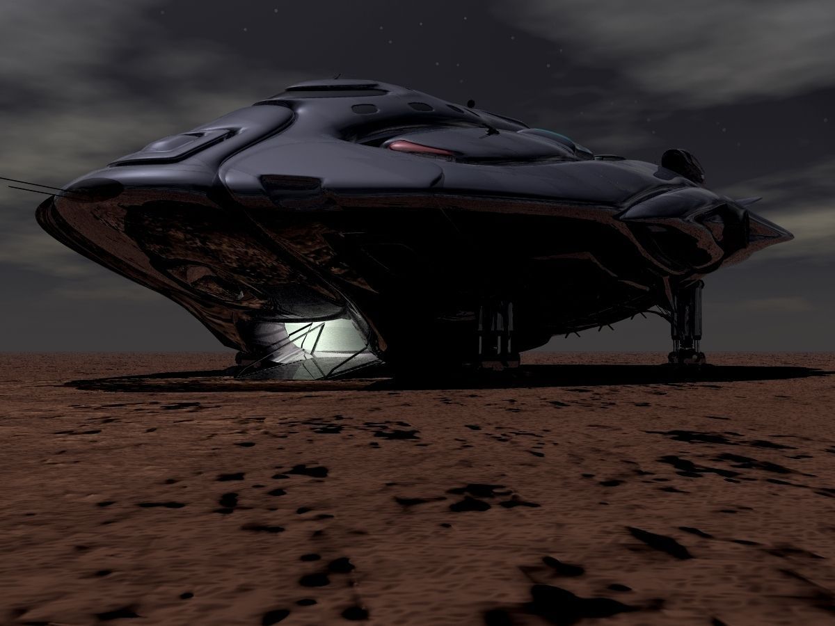 Phaelon Deep Space Transport 3D model | CGTrader