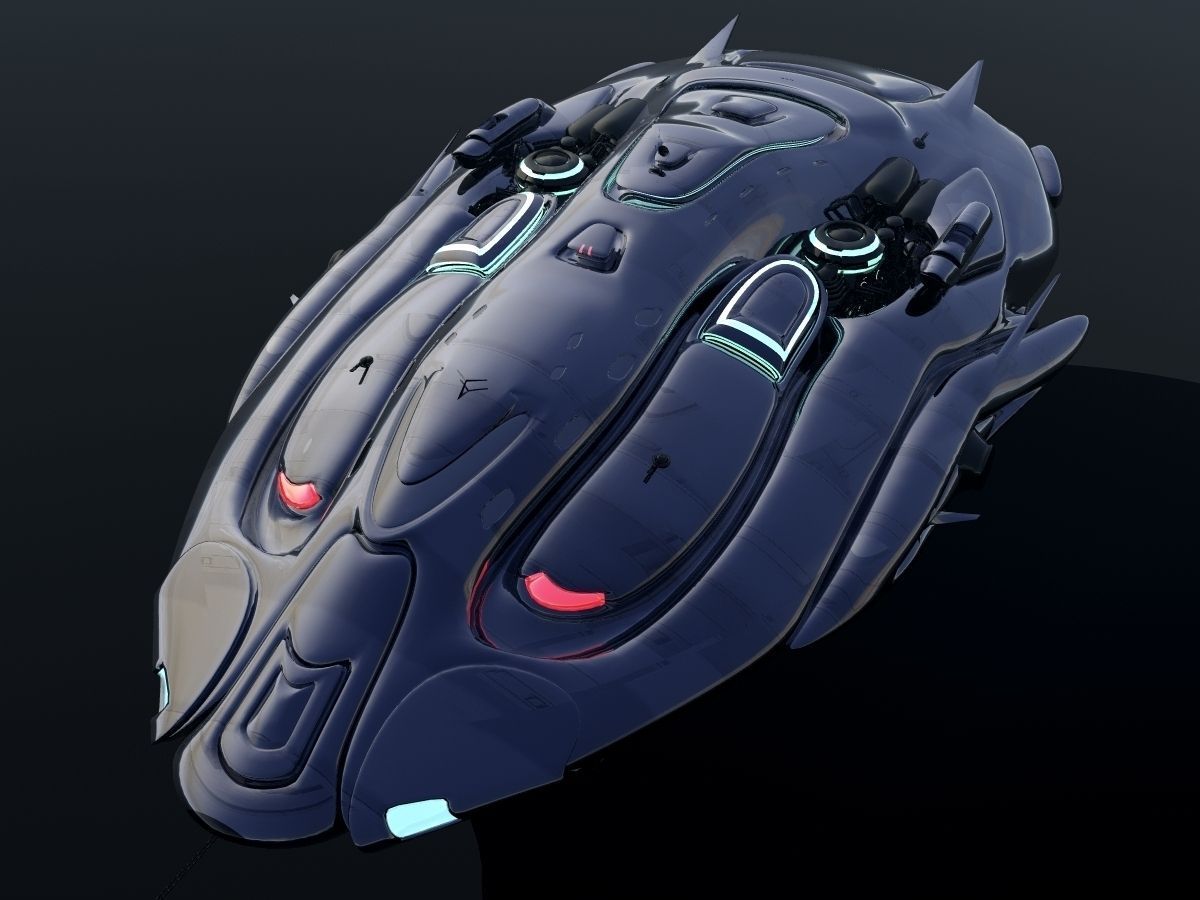 Phaelon Deep Space Transport 3D model | CGTrader