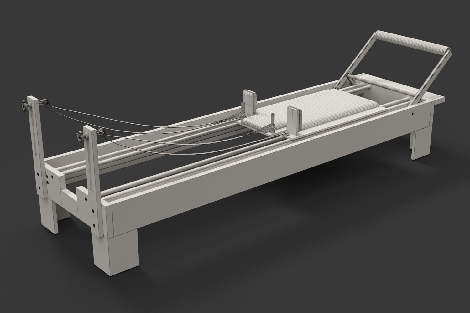 Pilates Table 3D model | CGTrader