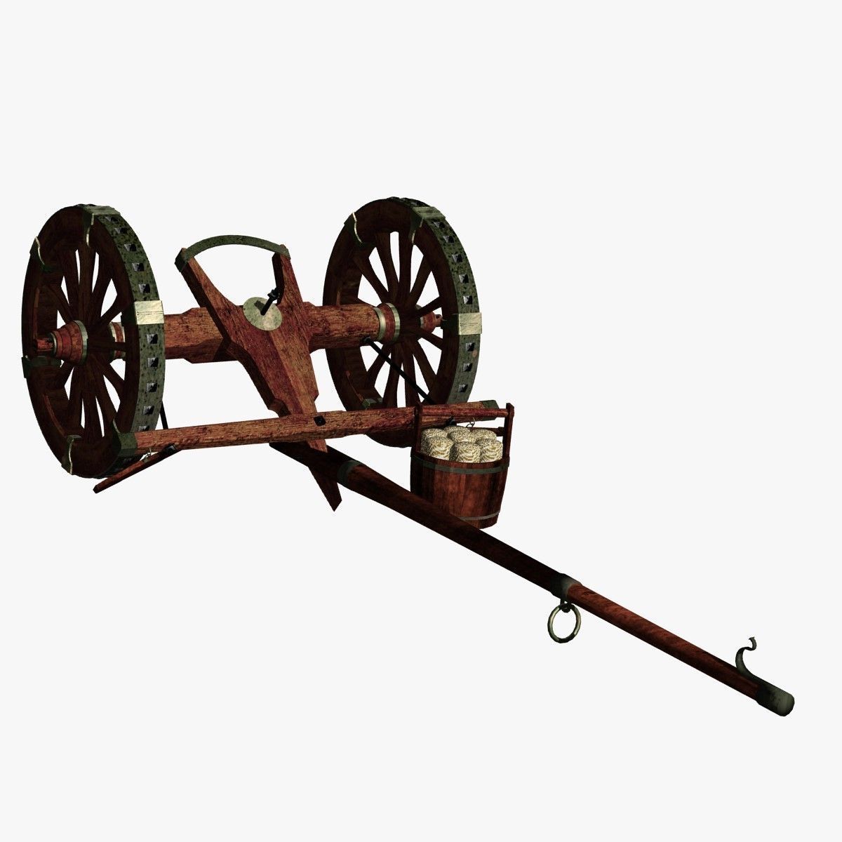 Venice Bronze Cannon XVII - XVIII Century - Culverin 3D model | CGTrader