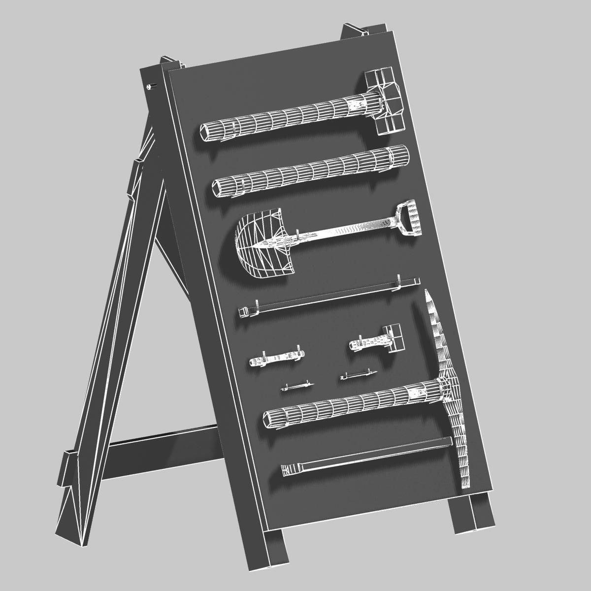 3D model Toolholder - Tool Stand VR / AR / low-poly | CGTrader