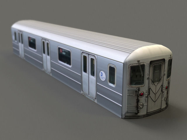 3D model Subway Car - R62 VR / AR / low-poly MAX FBX - CGTrader.com