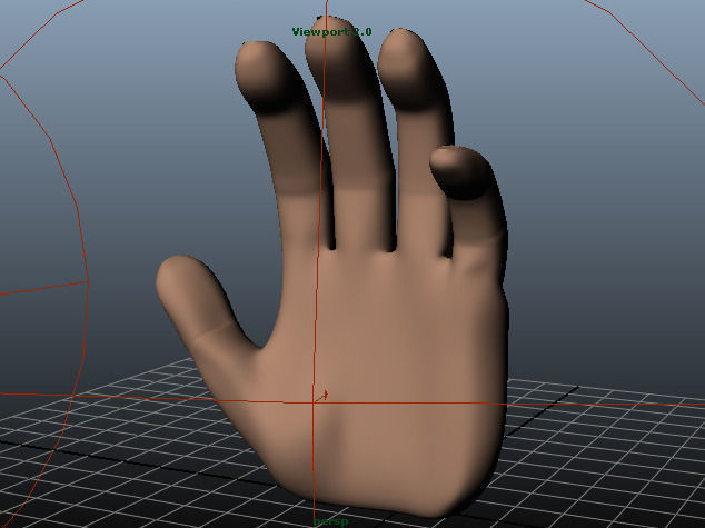 Human Hand 3D model 3D printable | CGTrader