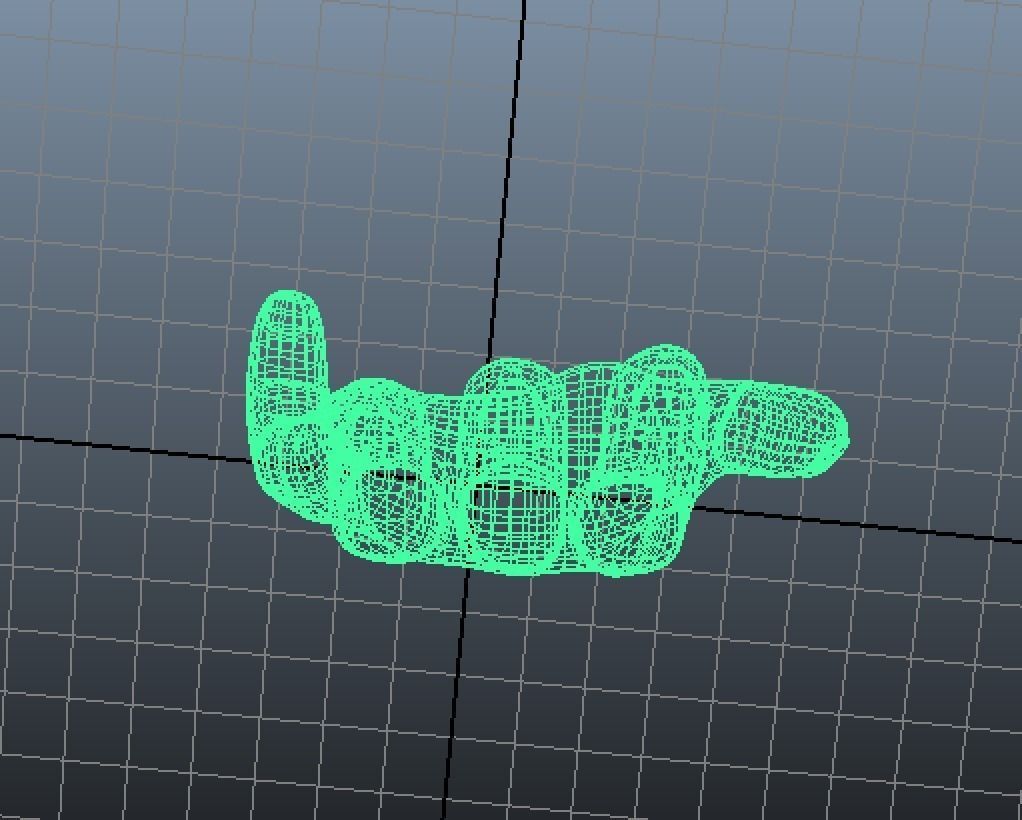 Human Hand 3D model 3D printable | CGTrader