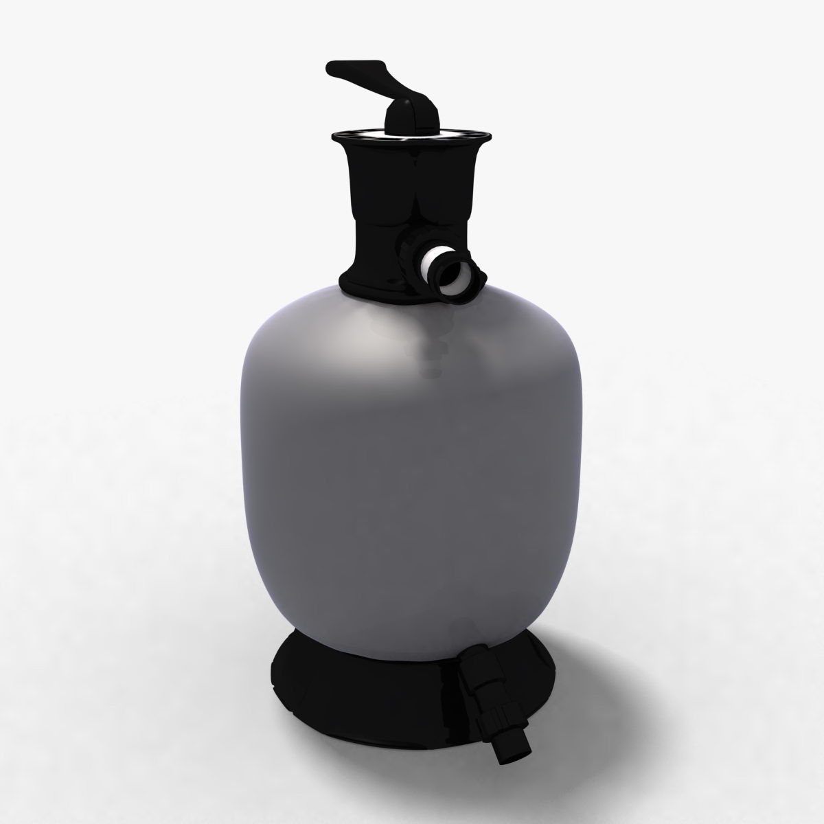 filtration sand filter 3D model | CGTrader