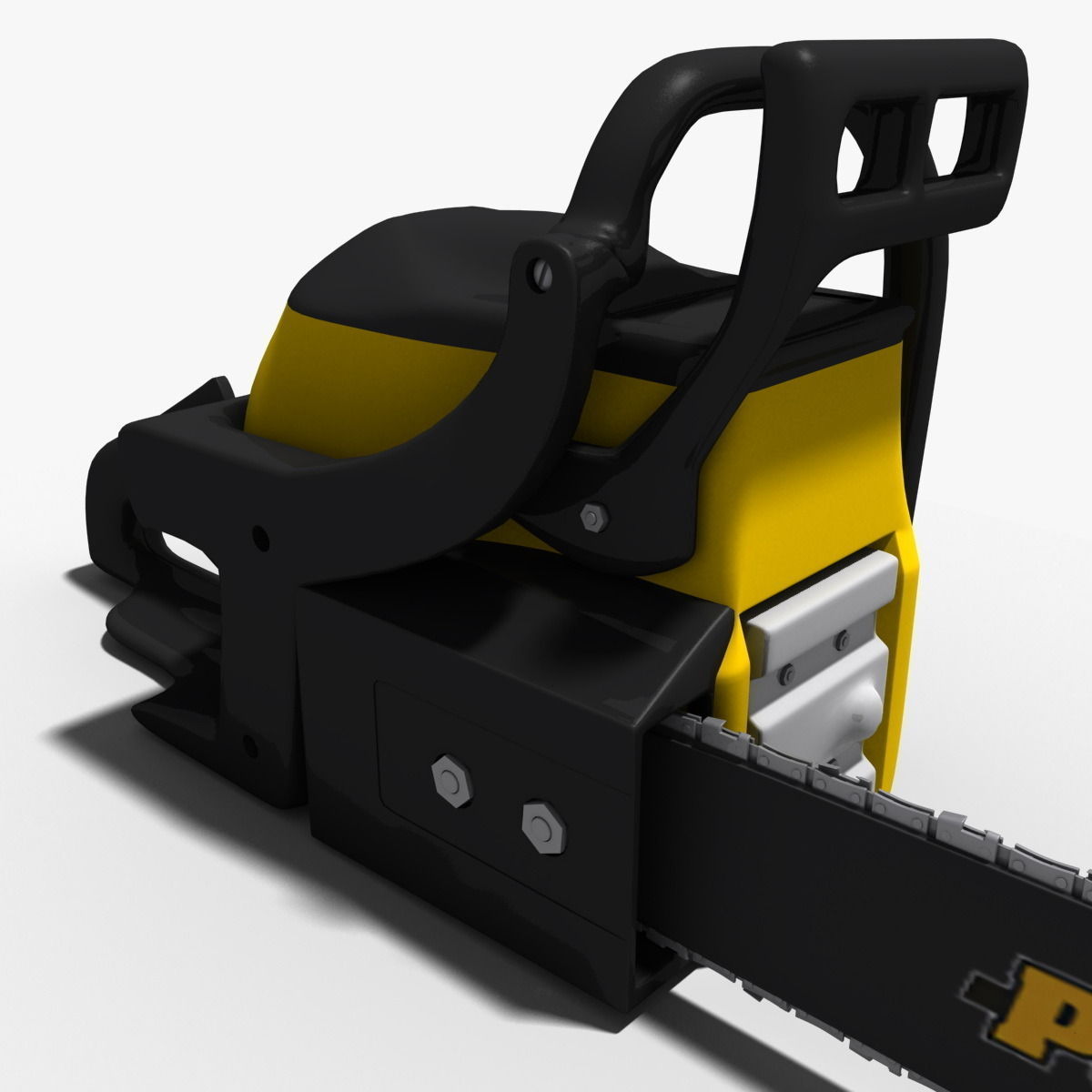 Chain saw Partner 3D model | CGTrader