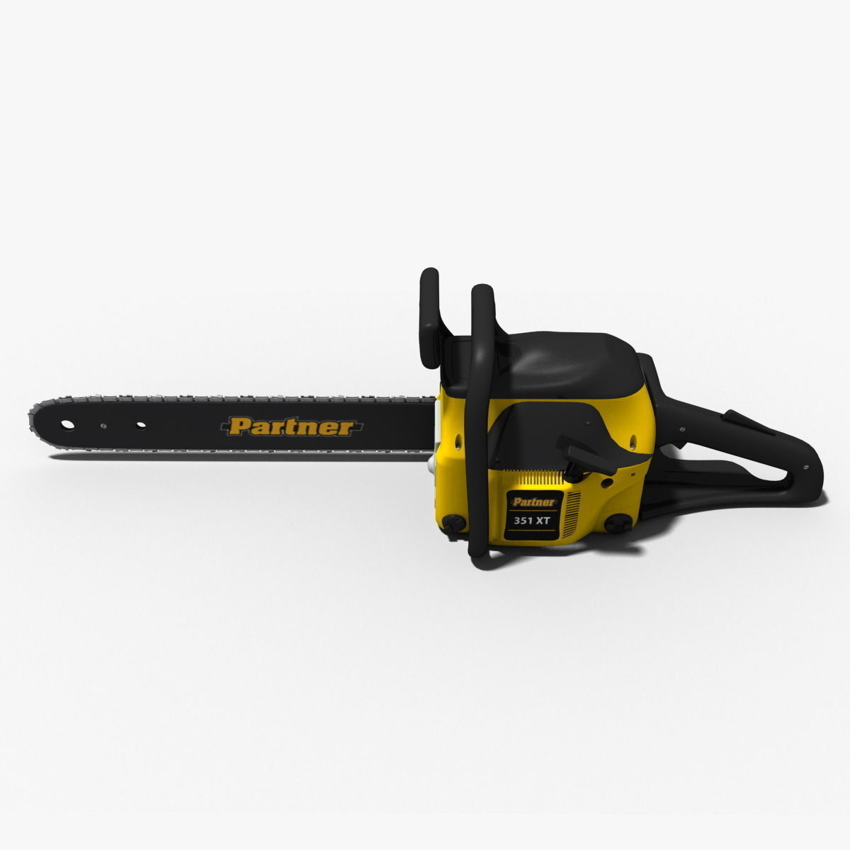 Chain saw Partner 3D model | CGTrader