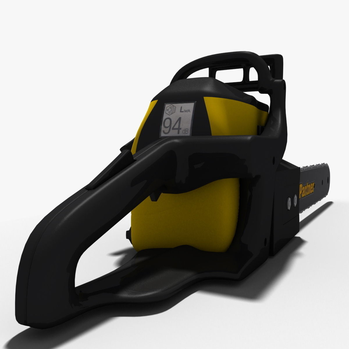 Chain saw Partner 3D model | CGTrader