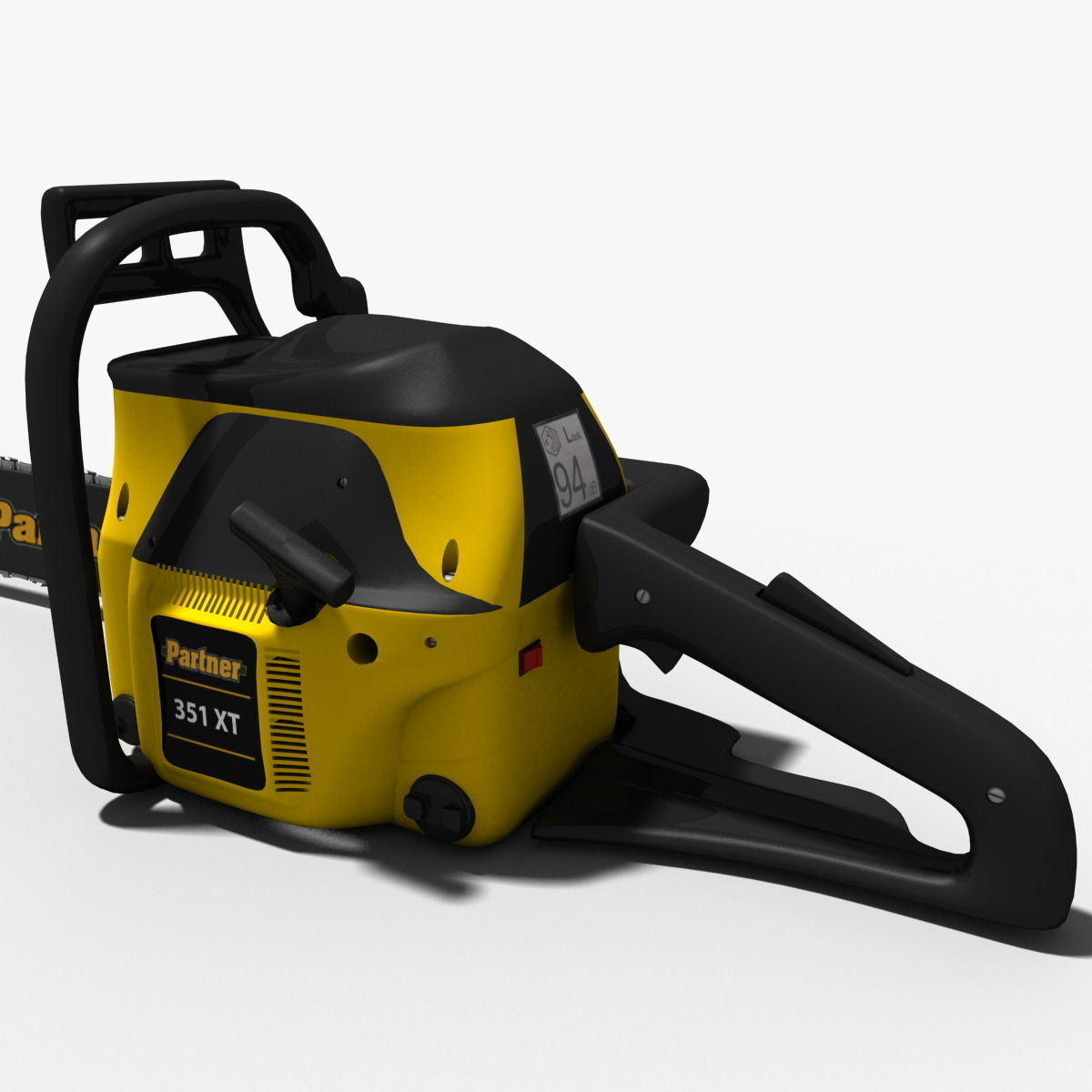 Chain saw Partner 3D model | CGTrader