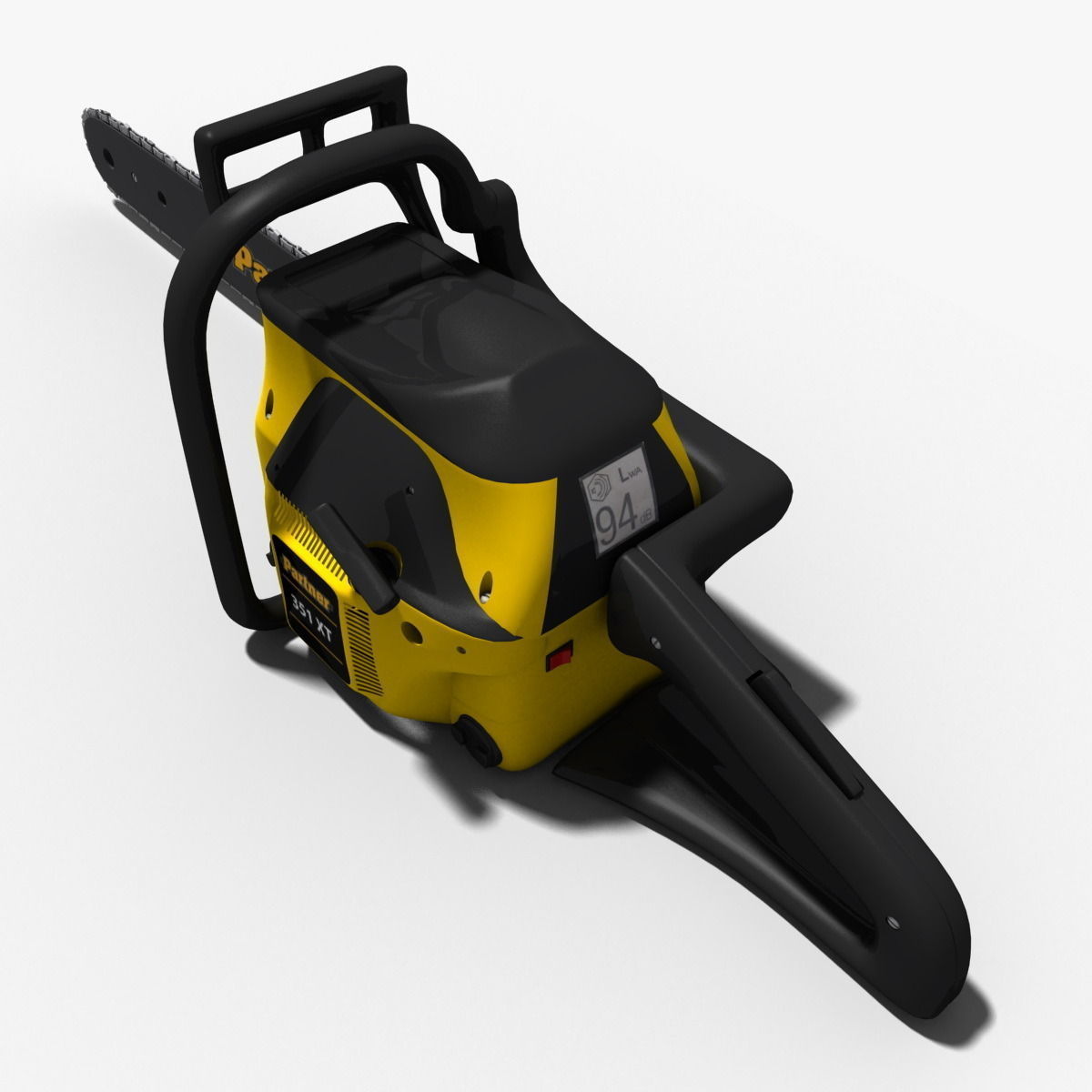Chain saw Partner 3D model | CGTrader
