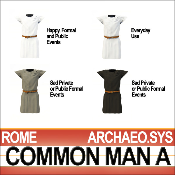 Roman Common Man A Props Poser Daz 3D model | CGTrader
