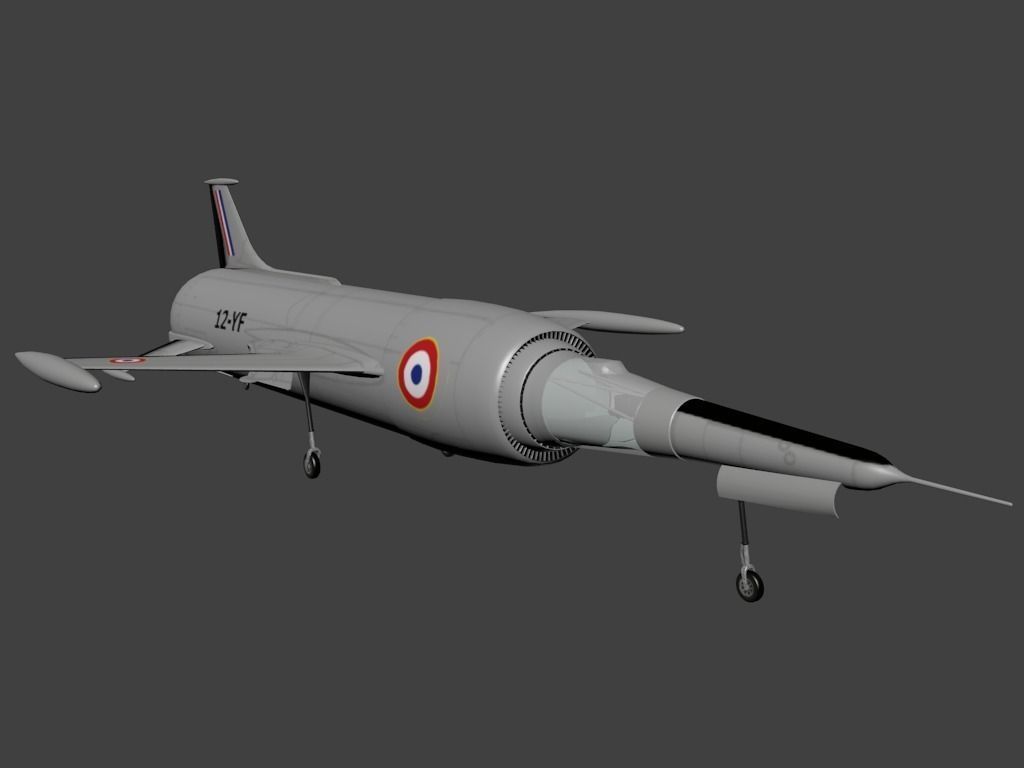 Leduc 0 22 free VR / AR / low-poly 3D model | CGTrader