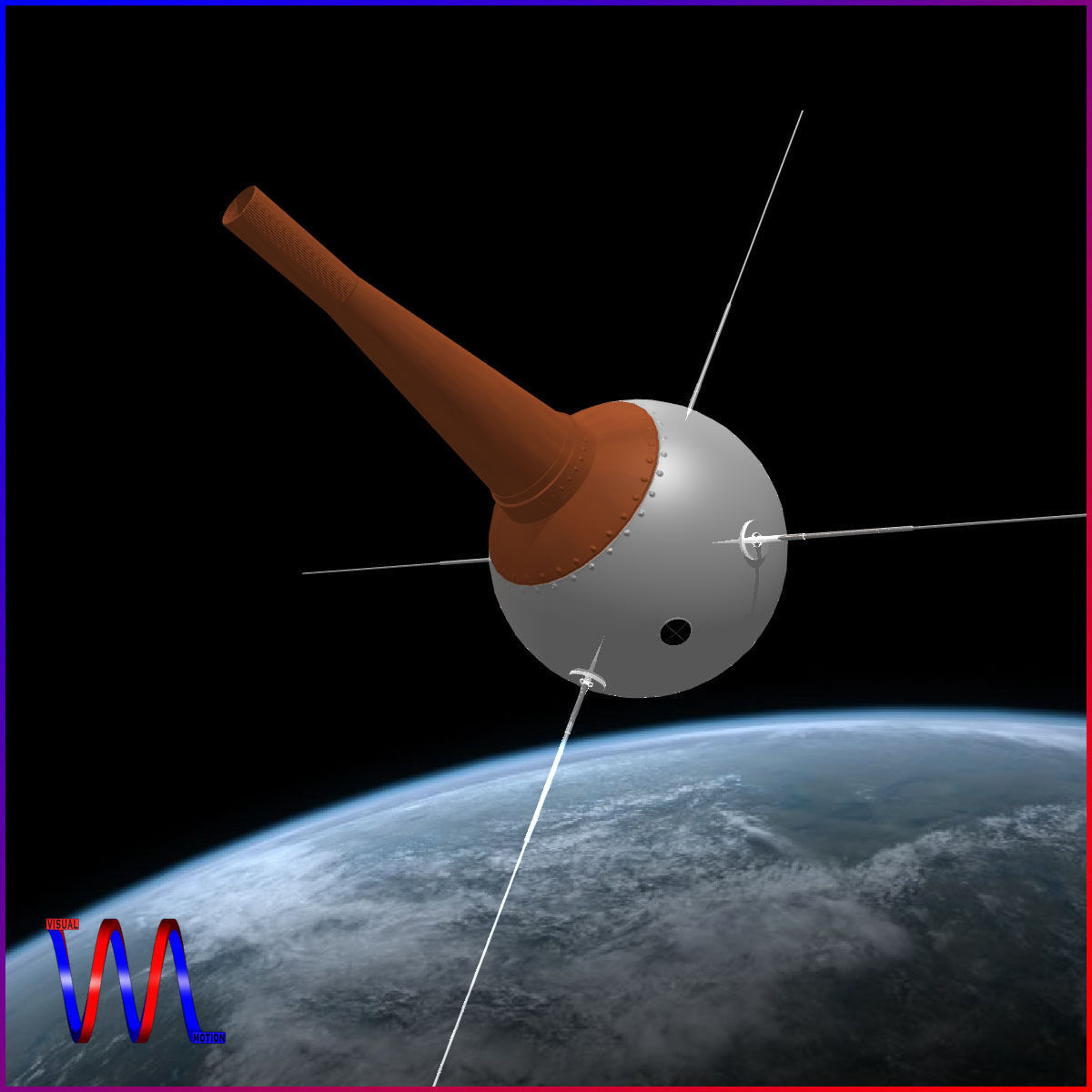 Vanguard III Satellite 3D model | CGTrader