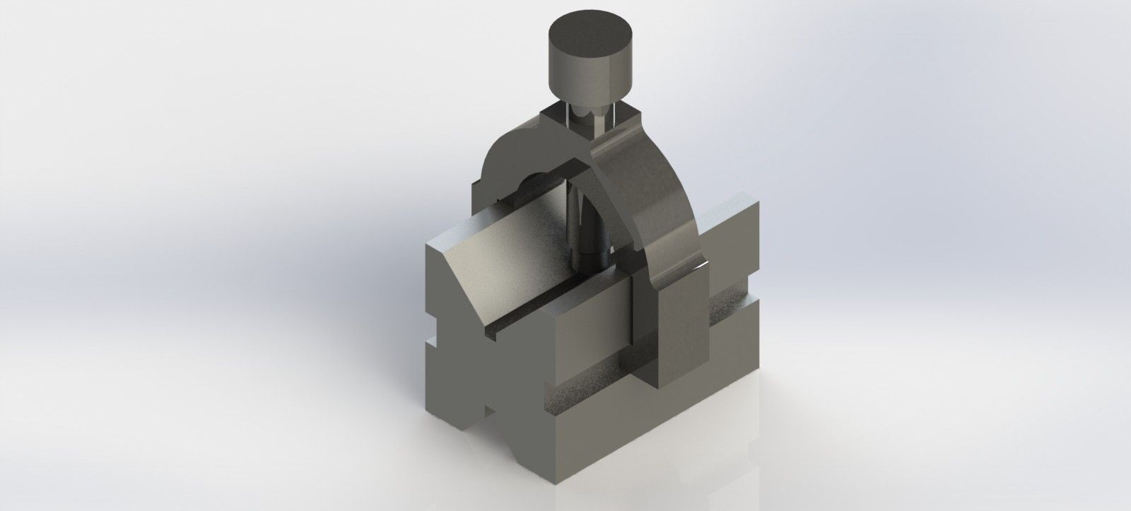 V-Block and Clamp free 3D model | CGTrader