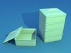 foodbox stack of plastic boxes 3D model 3D printable | CGTrader