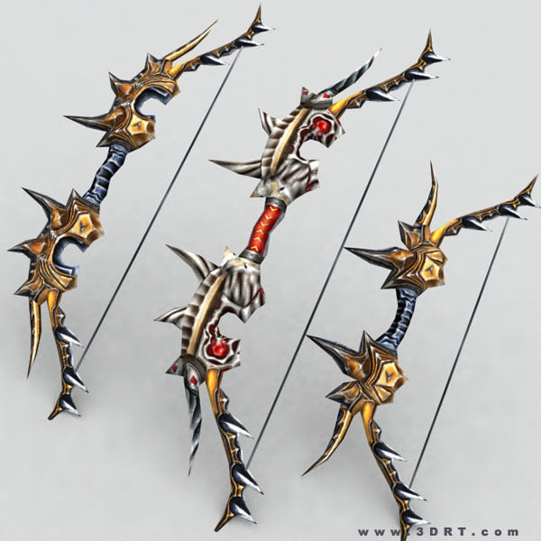 3D model 3DRT - Fantasy Arms Set VR / AR / low-poly | CGTrader