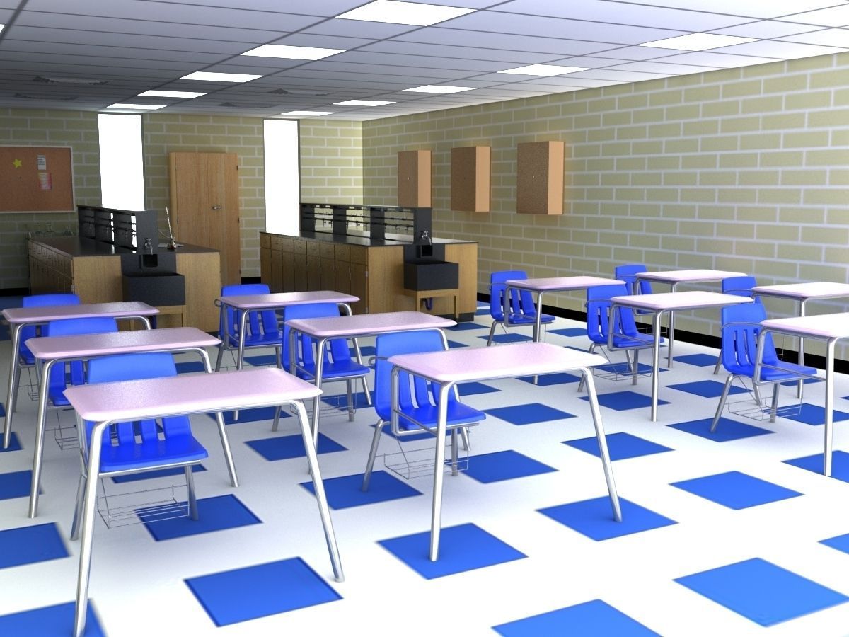 Science Laboratory 02 3D model | CGTrader