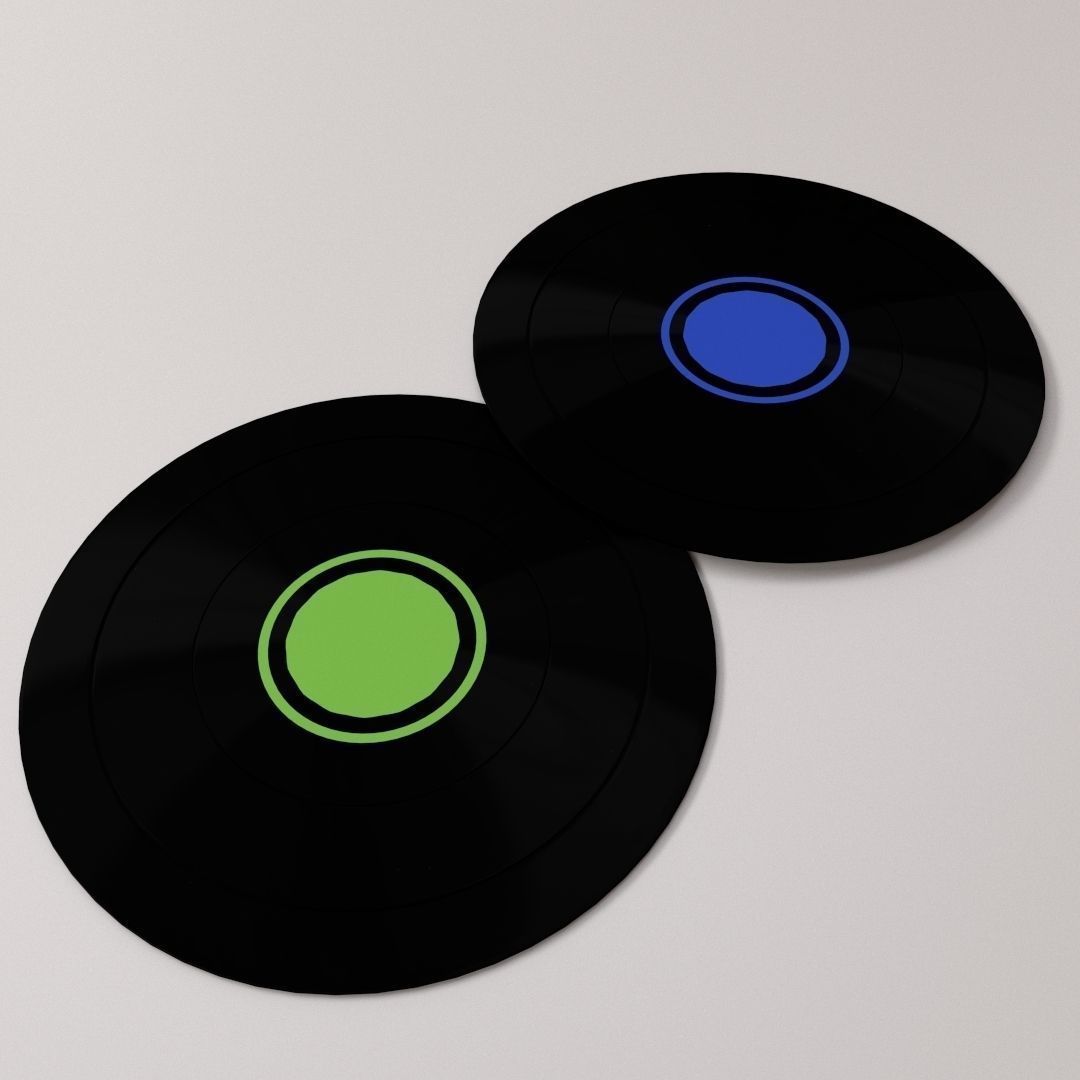Vinyl Record 3D Model .3ds .fbx .blend .dae - CGTrader.com