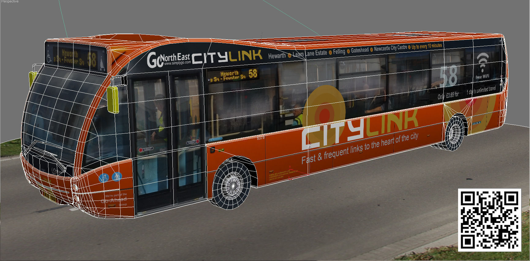 3D model Optare Versa CityLink VR / AR / low-poly rigged | CGTrader