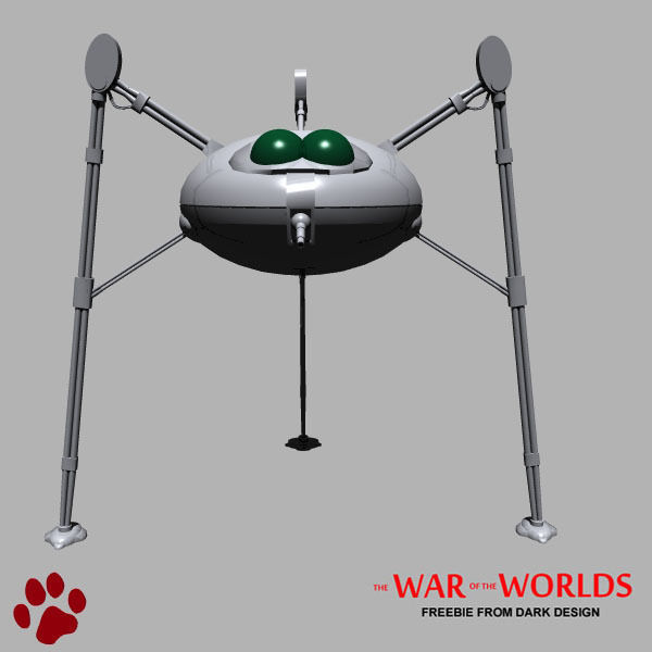 War of the worlds - Walker free 3D Model .obj .3ds - CGTrader.com