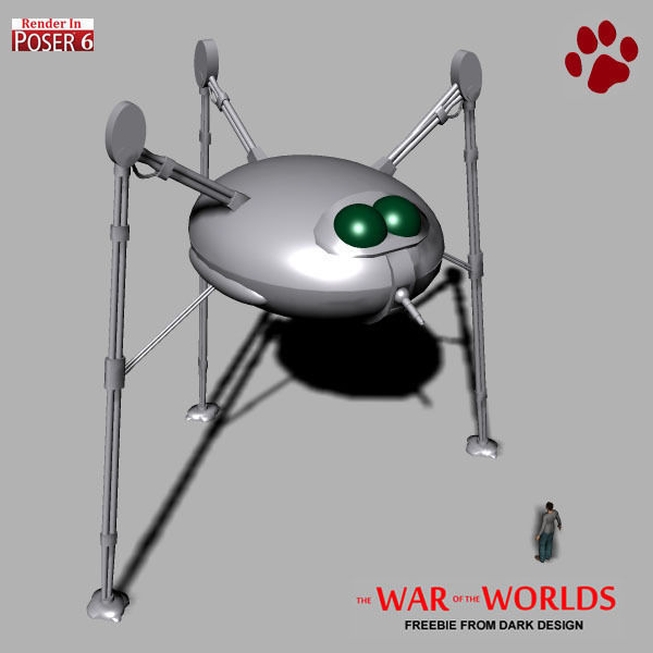 War of the worlds - Walker free 3D Model .obj .3ds - CGTrader.com