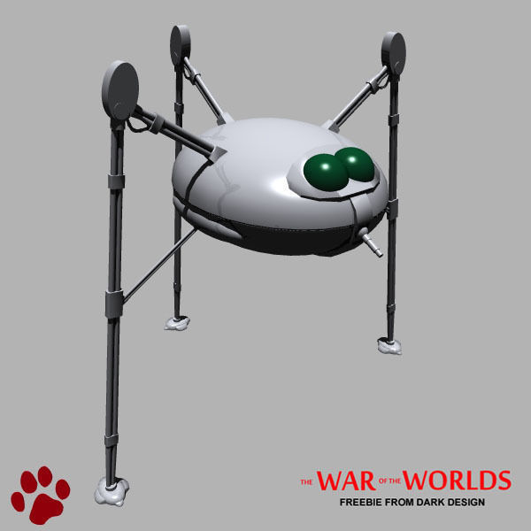 War of the worlds - Walker free 3D Model .obj .3ds - CGTrader.com